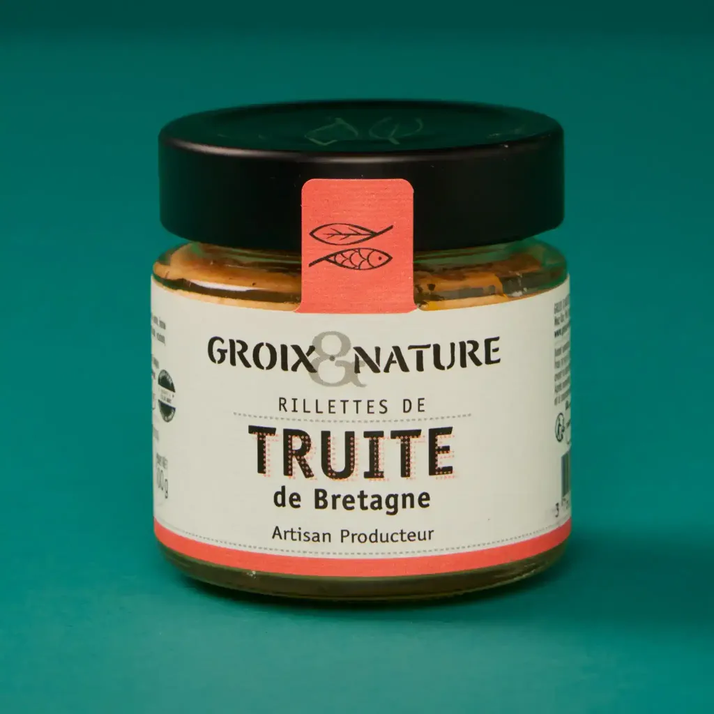 Rillettes de Truite de Bretagne 100 g | Groix & Nature